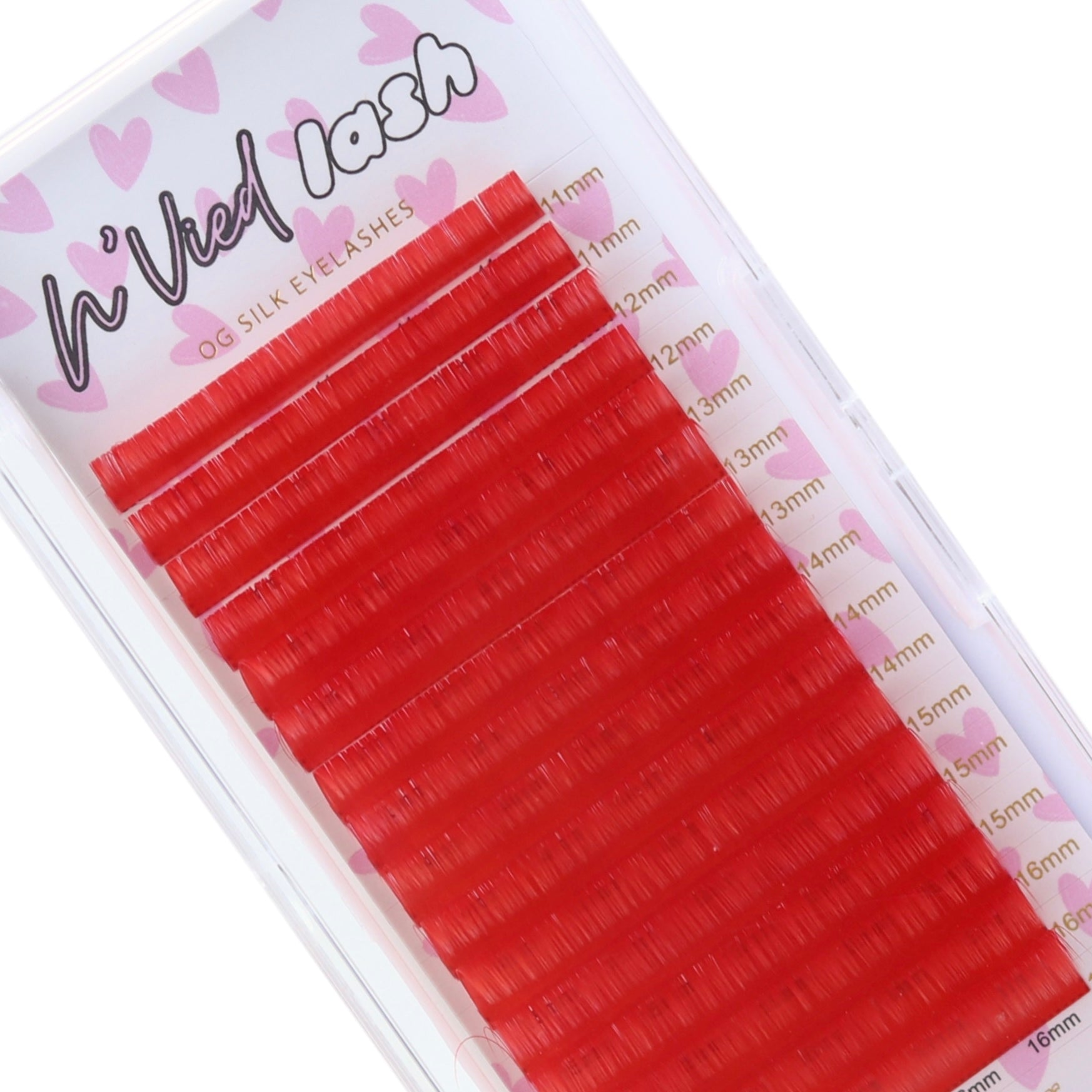 RED LASH EXTENSIONS – N’Vied Lash