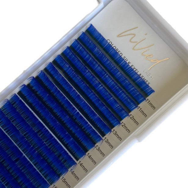 BLUE LASH EXTENSIONS